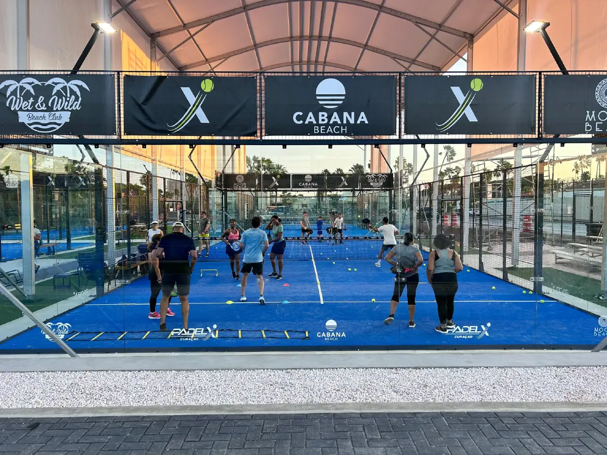 Padel X in Curacao | Padel Club, Courts, Training and Lounge