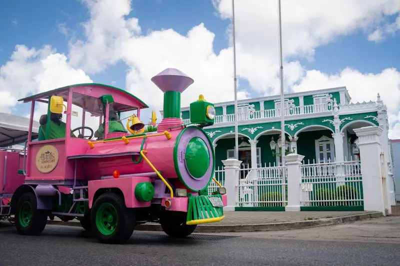 Trolley Train City Center | Curacao Tours - FBTT - My Curacao Guide